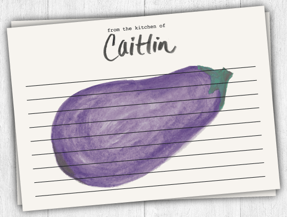 creative // custom recipe cards | life/style 365