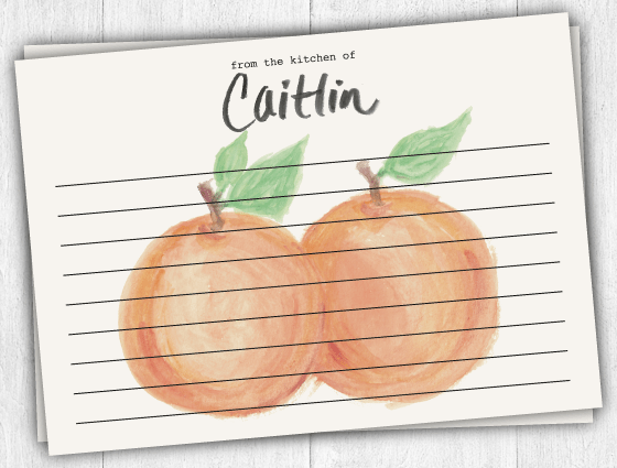 creative // custom recipe cards | life/style 365